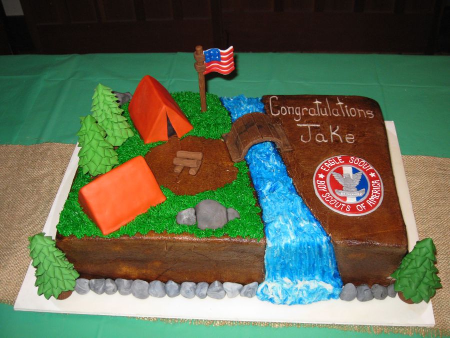 Boy Scout Cake - CakeCentral.com