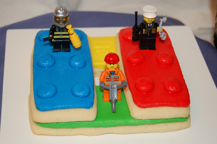 Lego Cookies - CakeCentral.com