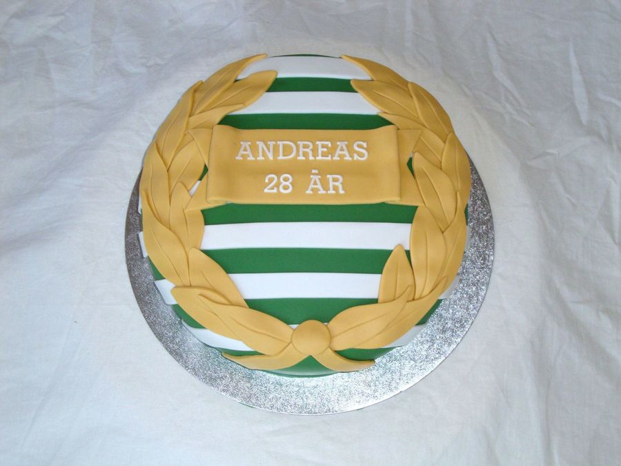 Sports Team Birthday Cake - CakeCentral.com