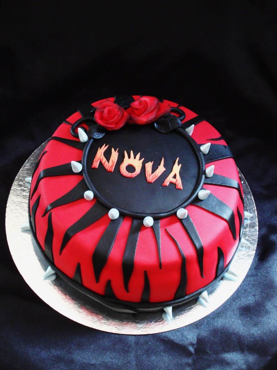 Nova's Rock Inspired Birthday Cake - CakeCentral.com