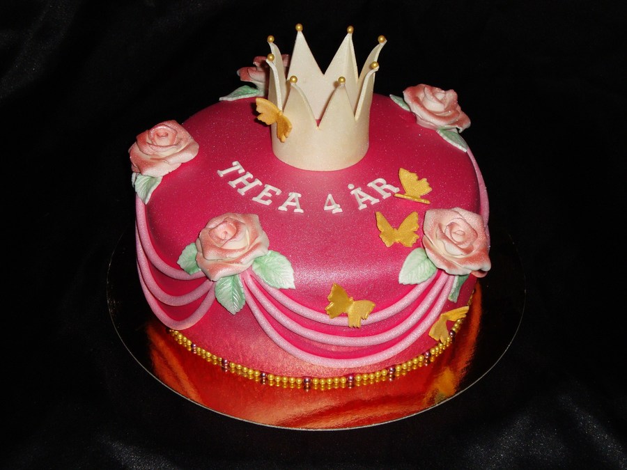 Pink Princess Cake - CakeCentral.com