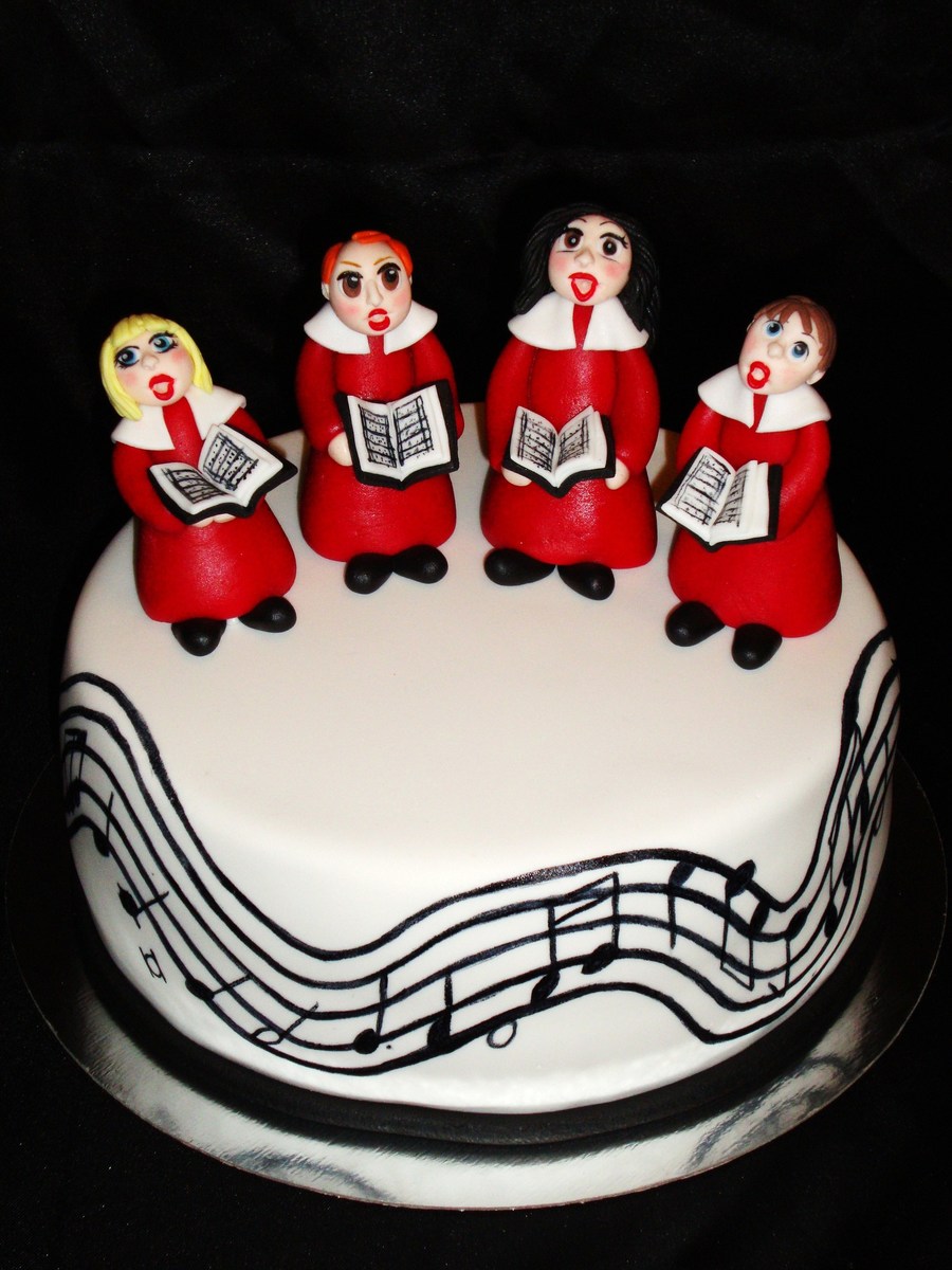 Choir Cake - CakeCentral.com