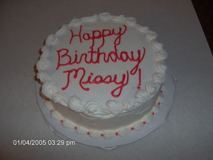 Basic Birthday - CakeCentral.com