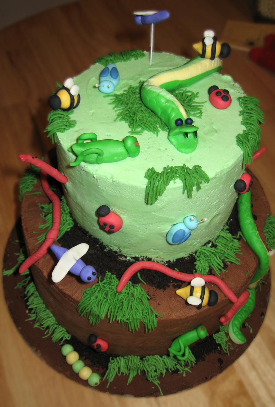 Snakes & Bugs - CakeCentral.com