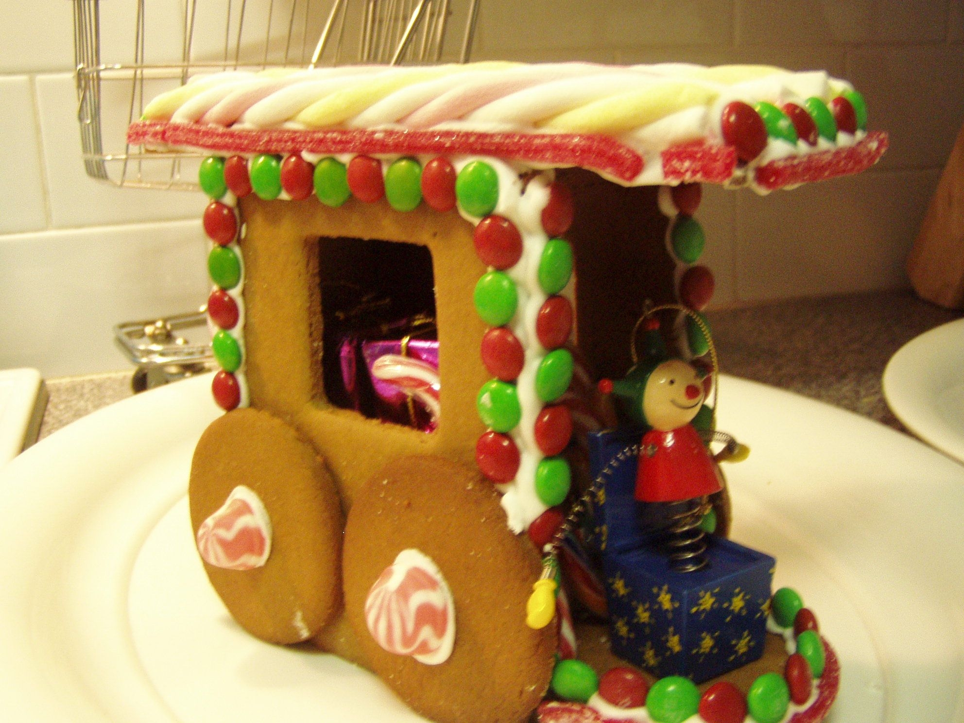 Gingerbread Train - CakeCentral.com