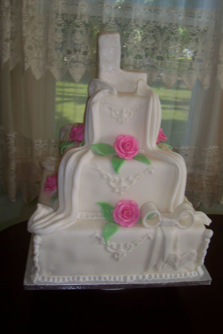 Fair Wedding Cake - CakeCentral.com