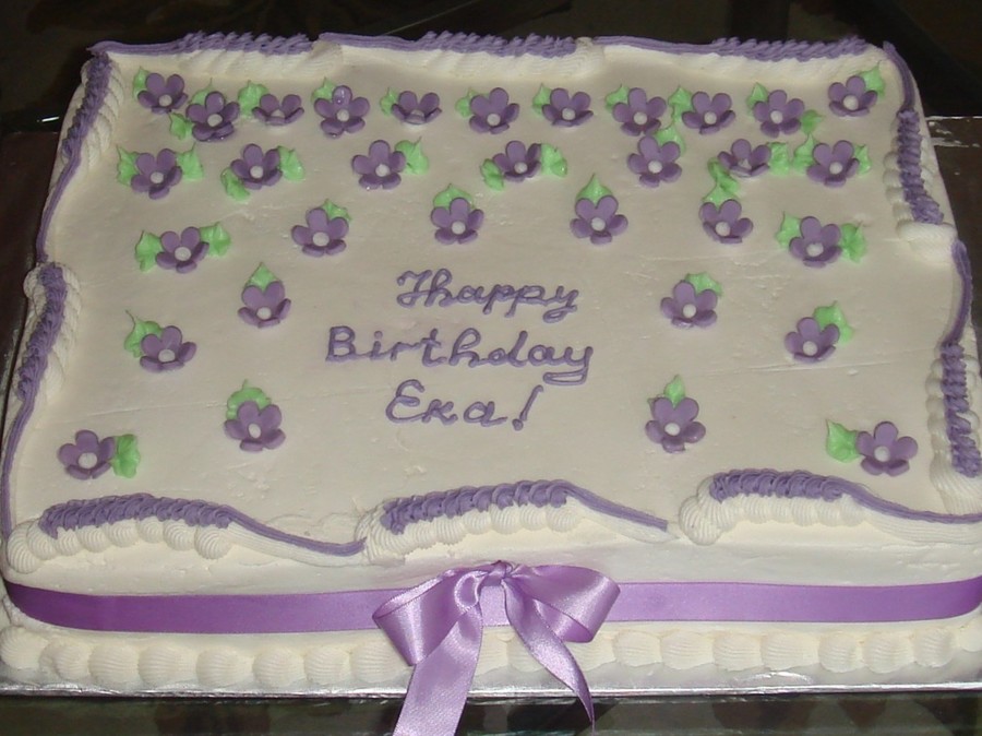 Ekas Birthday Cake. - CakeCentral.com