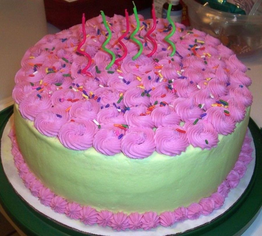 Short Notice Birthday Cake - CakeCentral.com