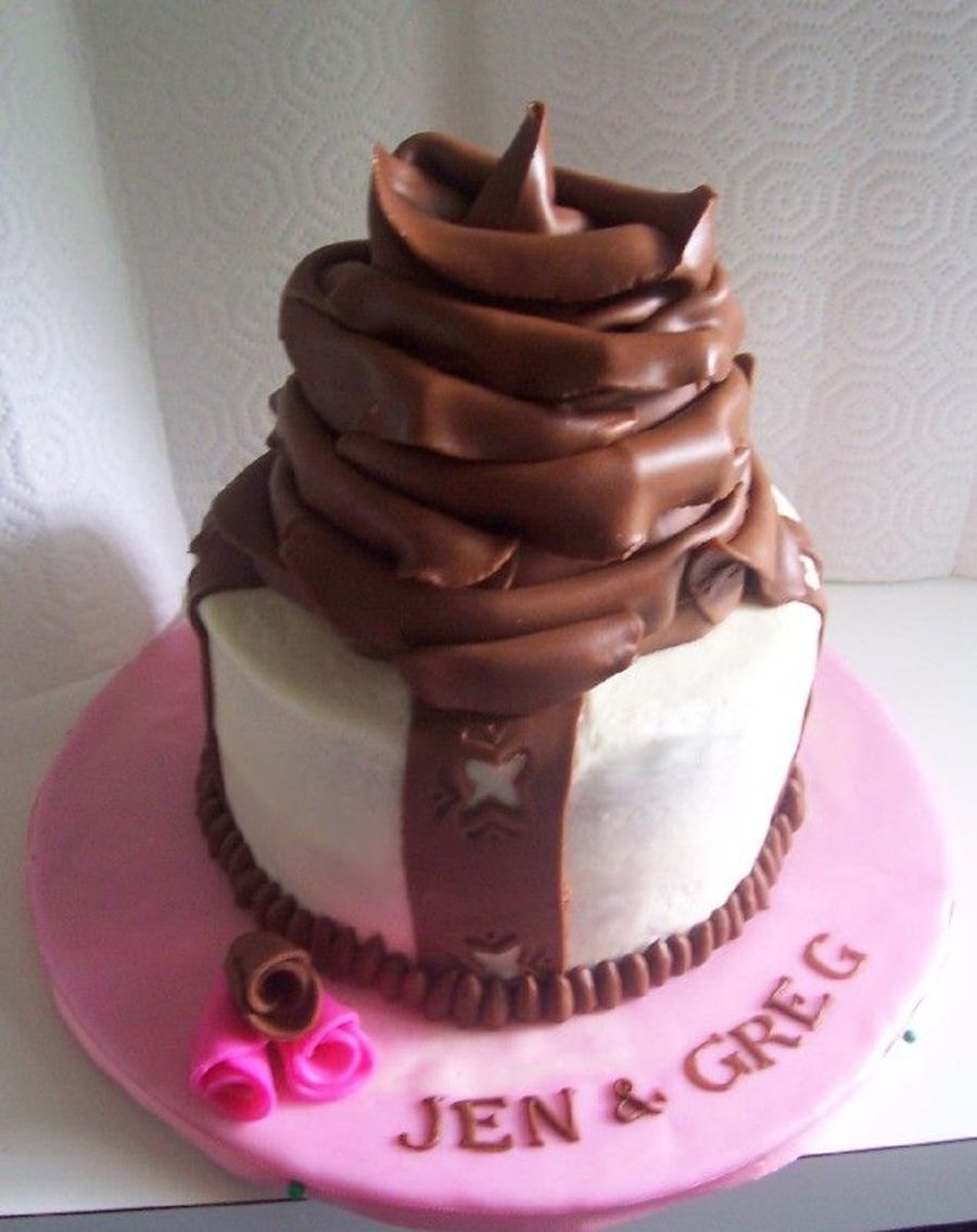 Jen & Greg's Cake - CakeCentral.com