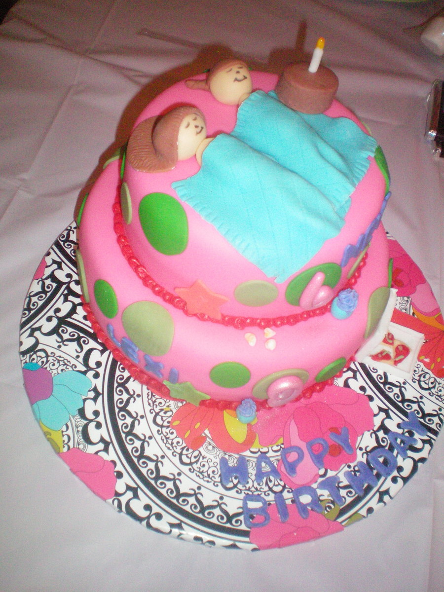 Slumber Party Cake - CakeCentral.com