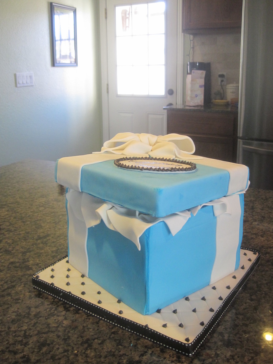 Tiffany Box - CakeCentral.com