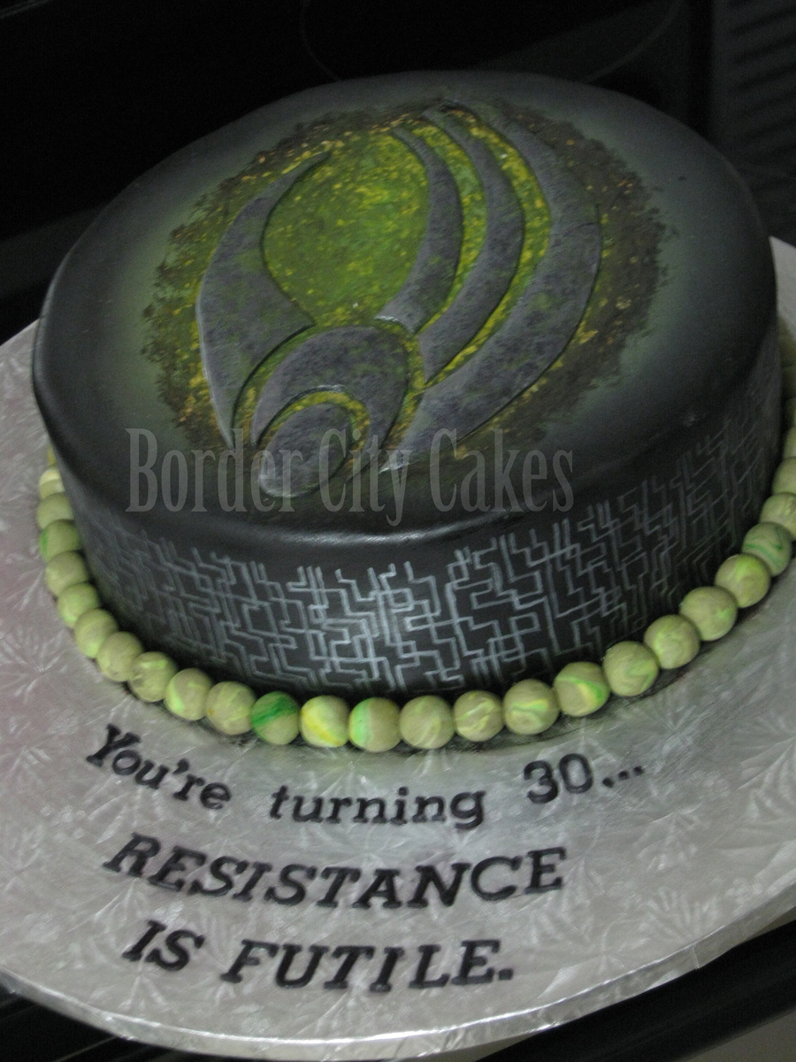 Borg (Star Trek) Cake - CakeCentral.com