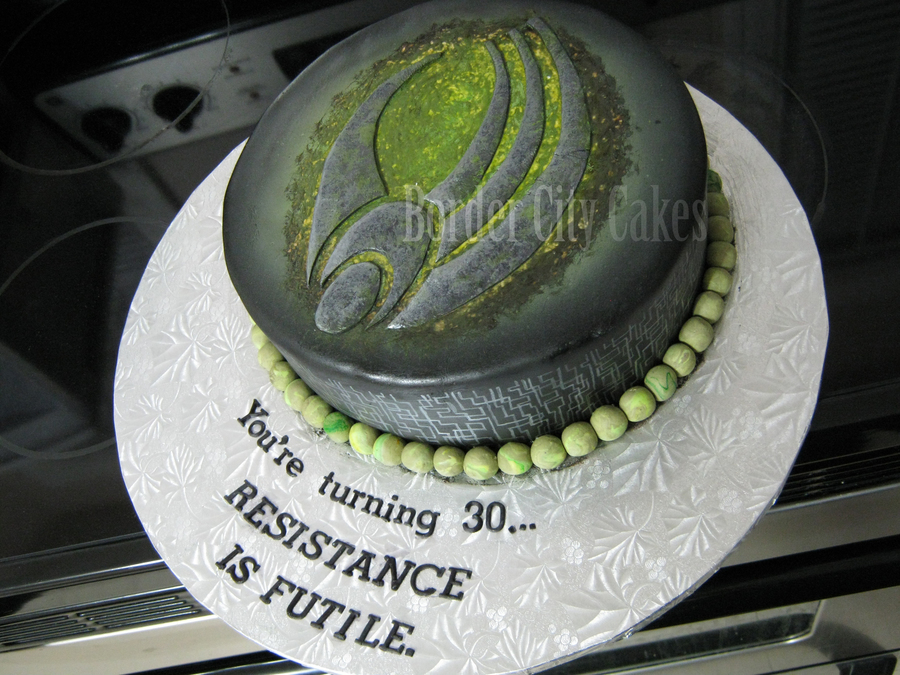Borg (Star Trek) Cake - CakeCentral.com