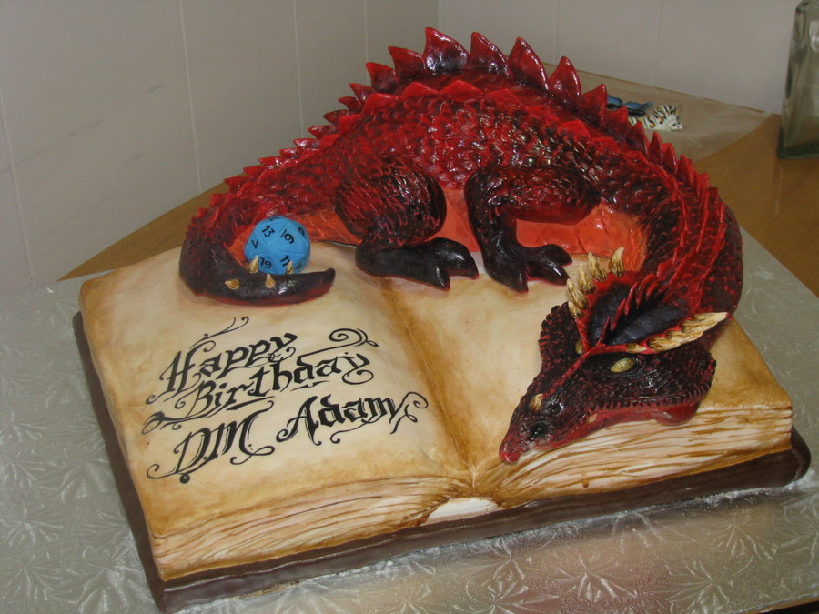 Dungeons & Dragons Cake - CakeCentral.com