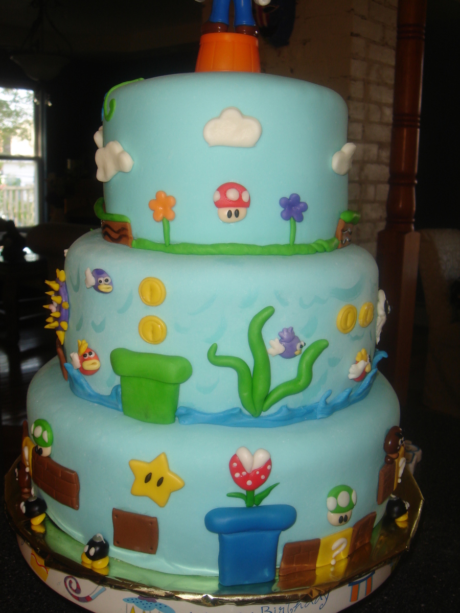 Super Mario - CakeCentral.com