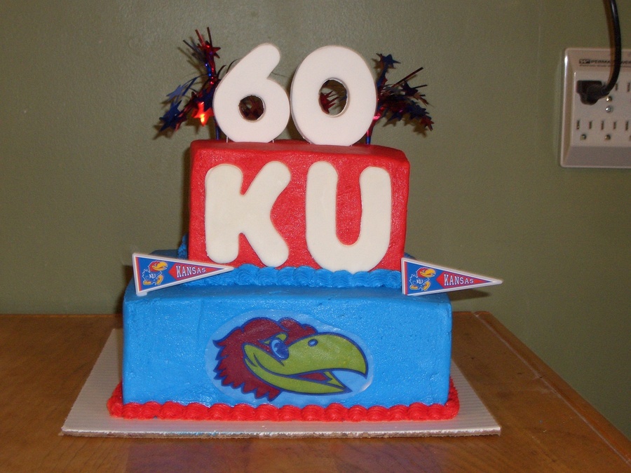 Ku Birthday Cake!!! - CakeCentral.com