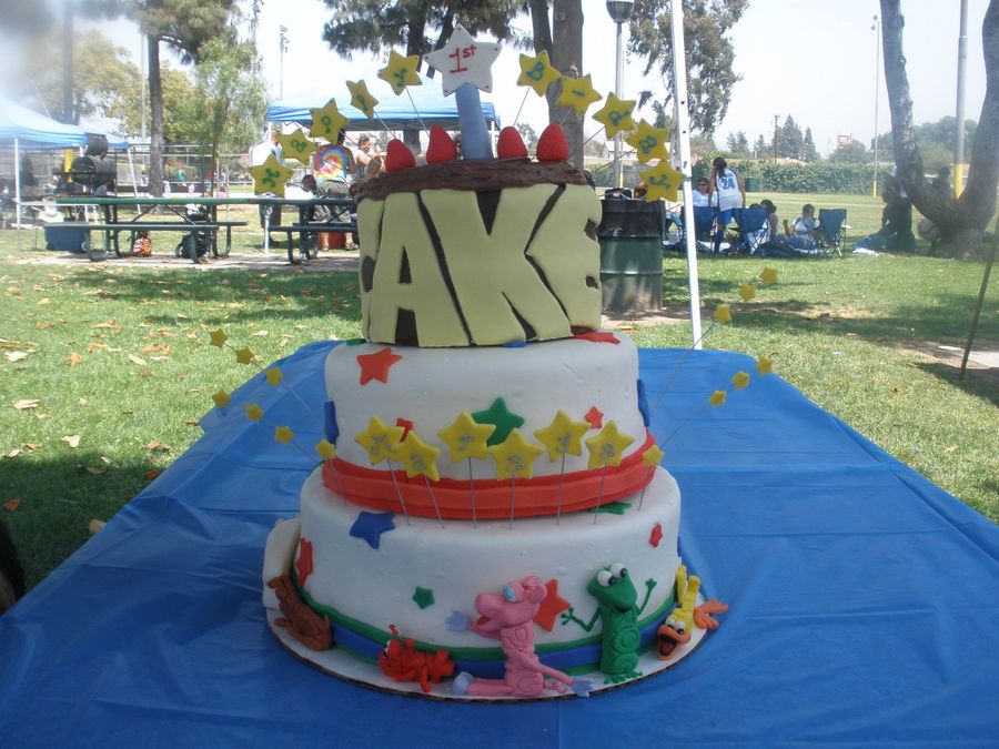 Word World Cake - CakeCentral.com