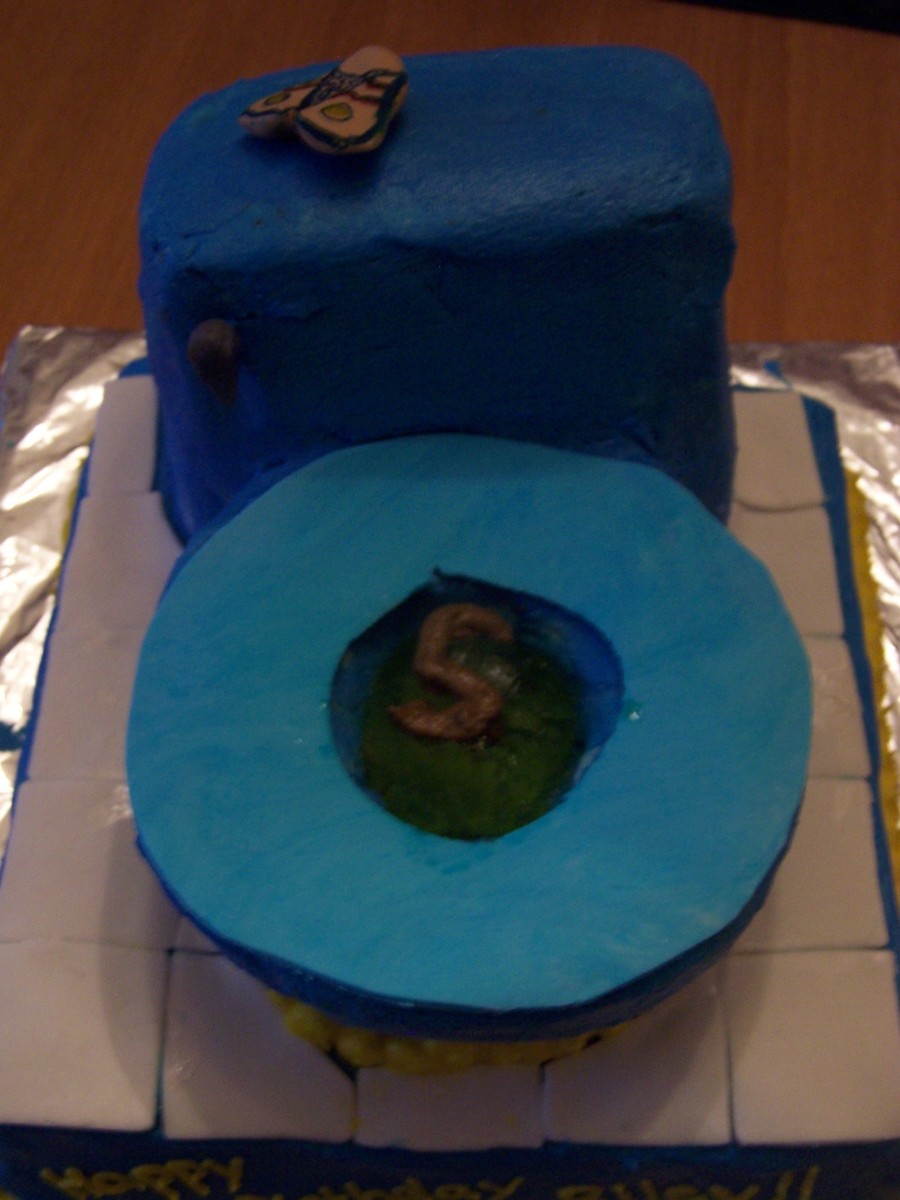 Toilet Cake - CakeCentral.com