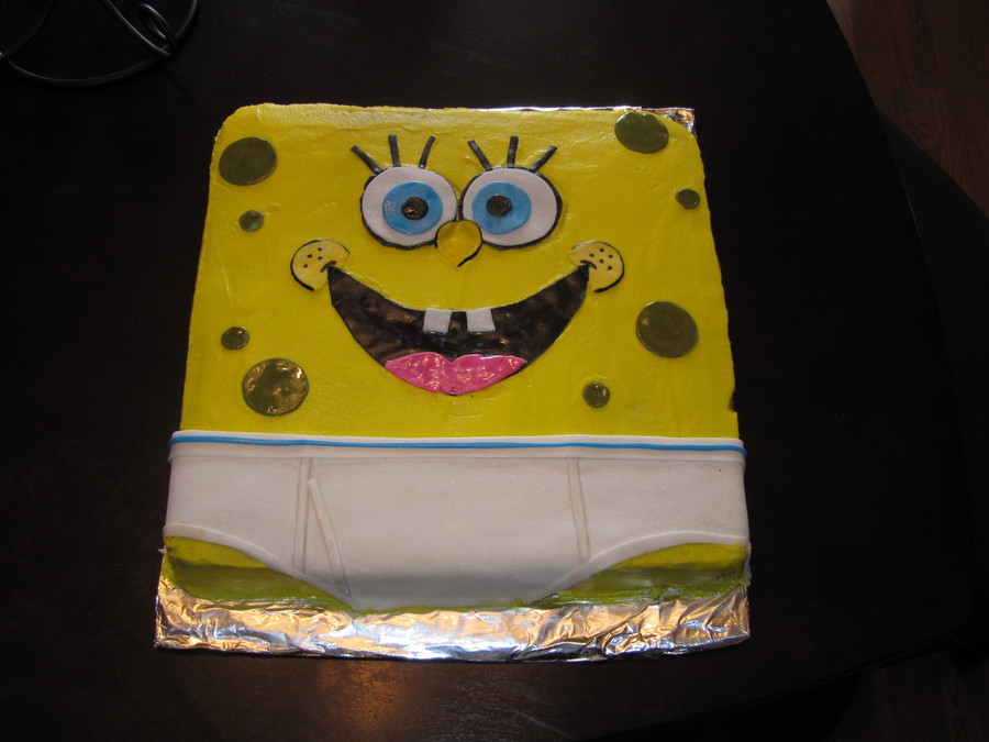 Sponge Bob Cake - CakeCentral.com