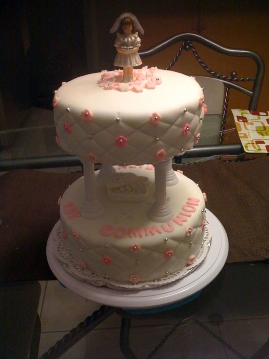 Niece's First Communion - CakeCentral.com