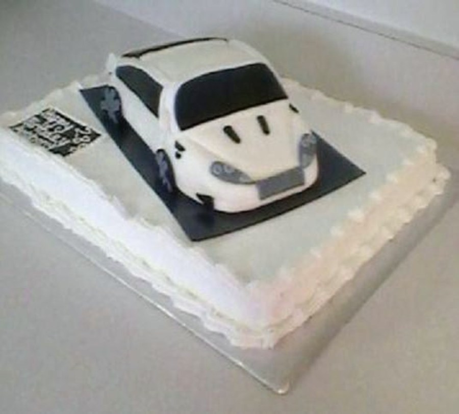 Fondant Car Cake - CakeCentral.com