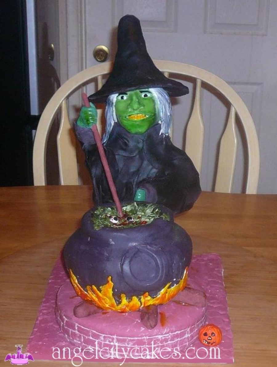Halloween Witch Cake - CakeCentral.com