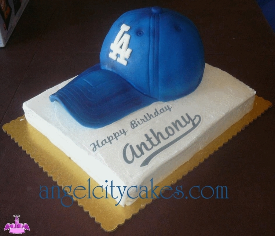 Baseball Cap Cake - CakeCentral.com