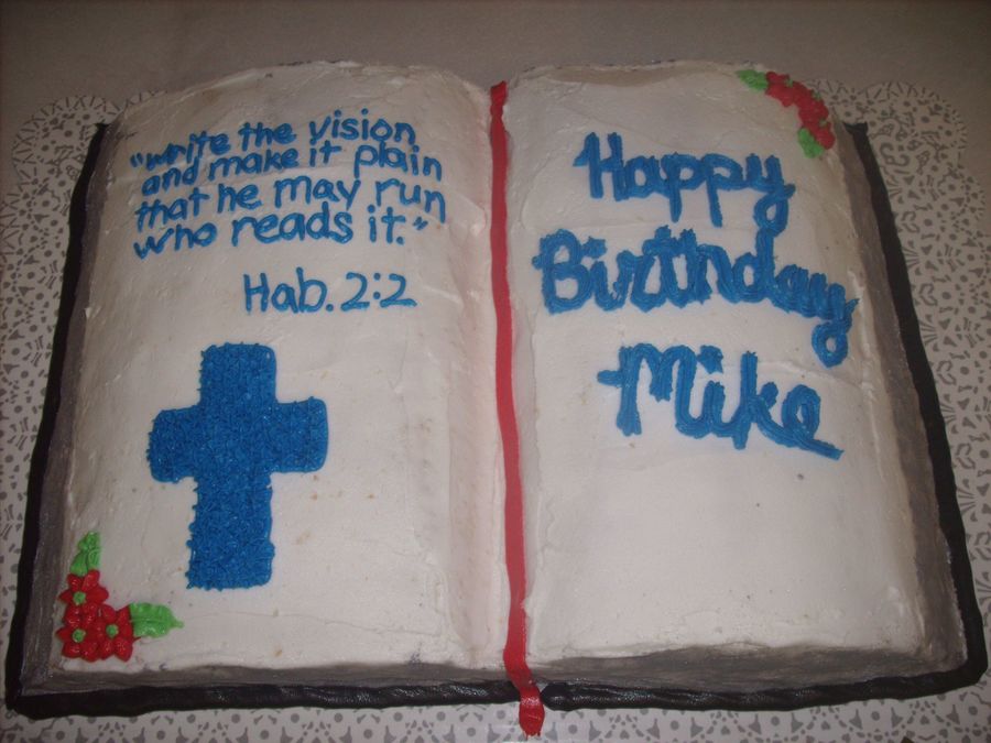 Open Bible - CakeCentral.com