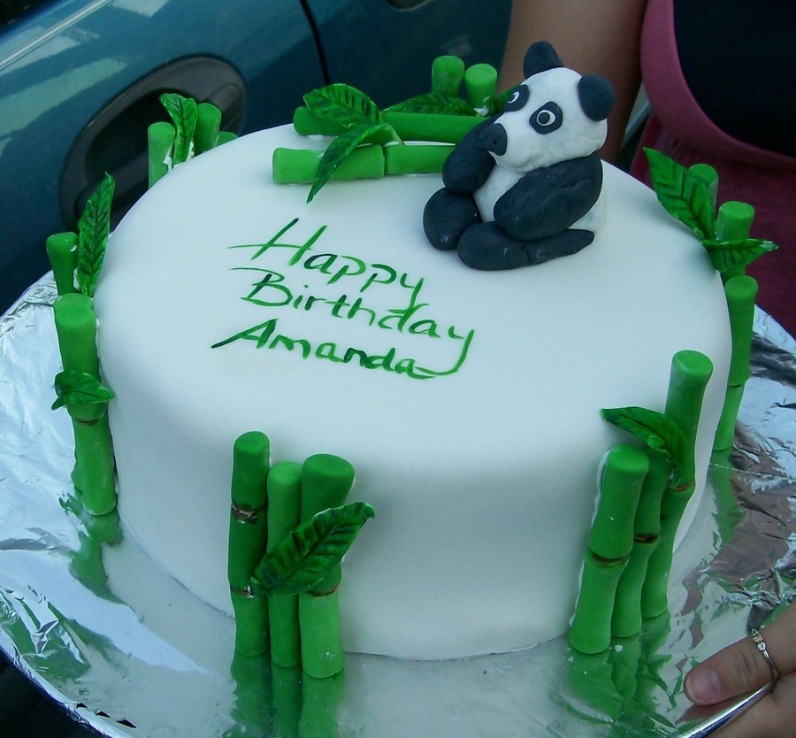 Panda Cake - CakeCentral.com