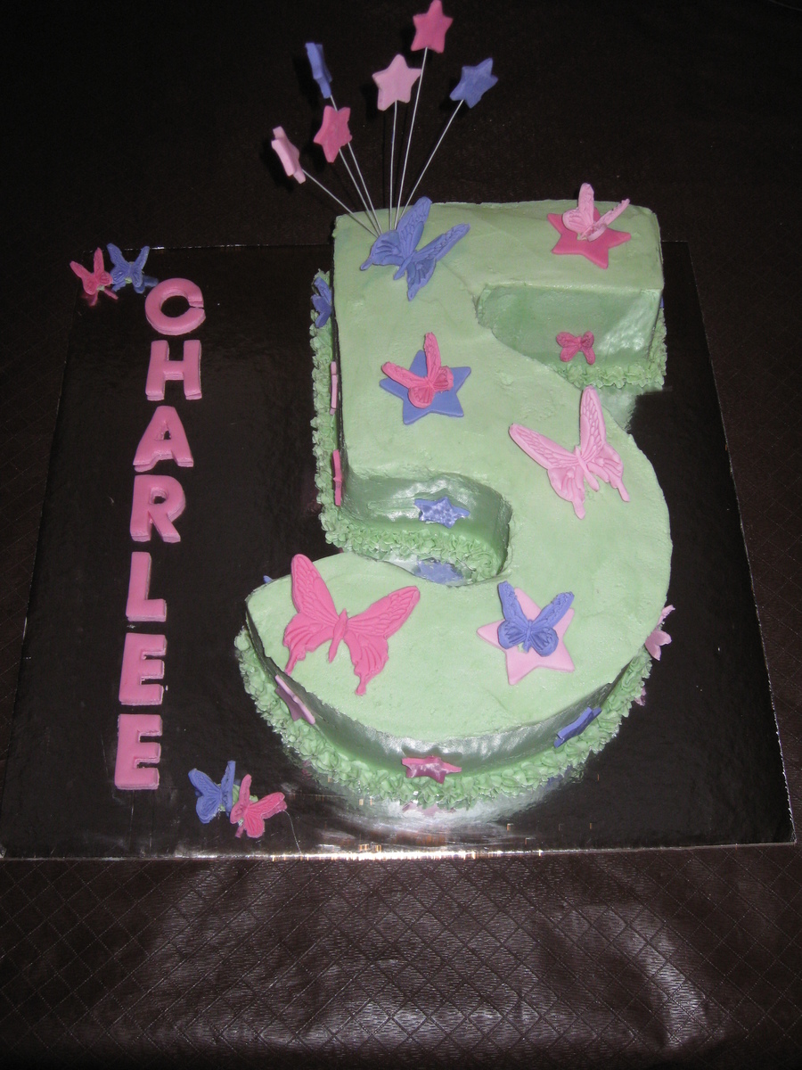 5 Birthday Cake - CakeCentral.com
