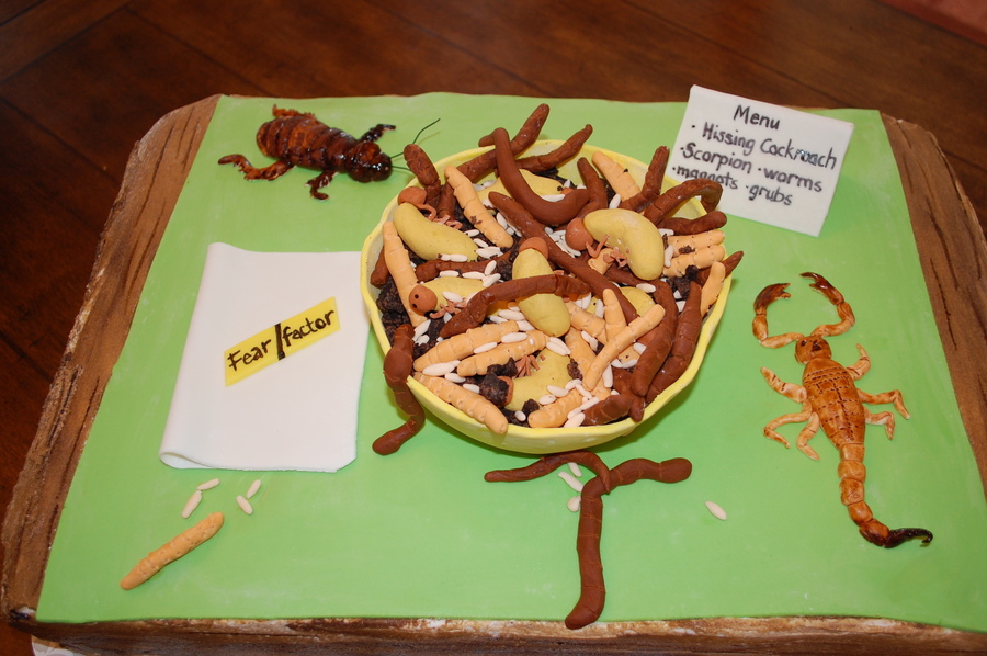 Fear Factor Cake - CakeCentral.com