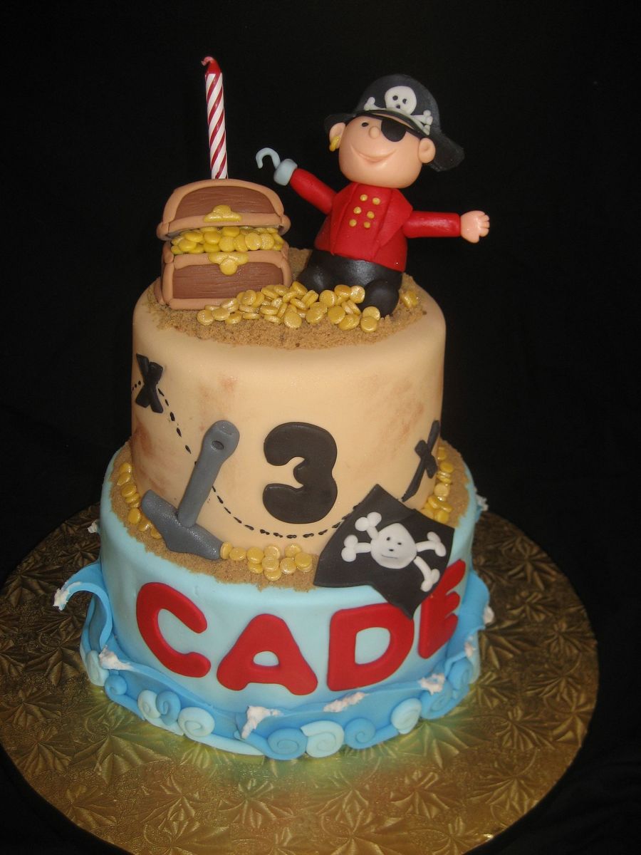 Pirate Birthday Cake - CakeCentral.com