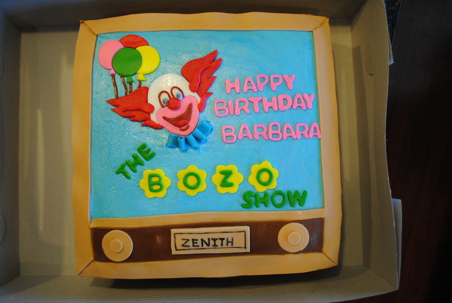 Bozo The Clown Cake - CakeCentral.com