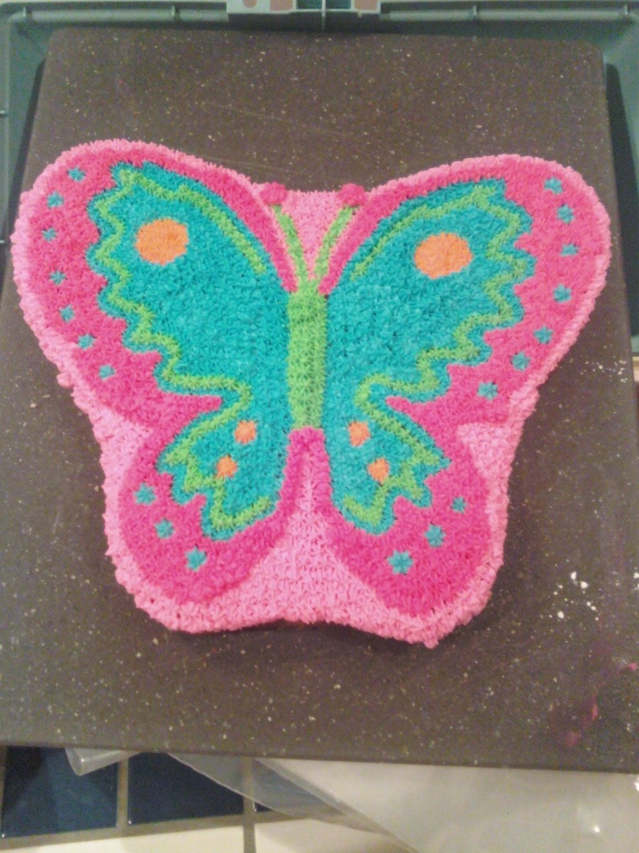 Butterfly Fun - CakeCentral.com