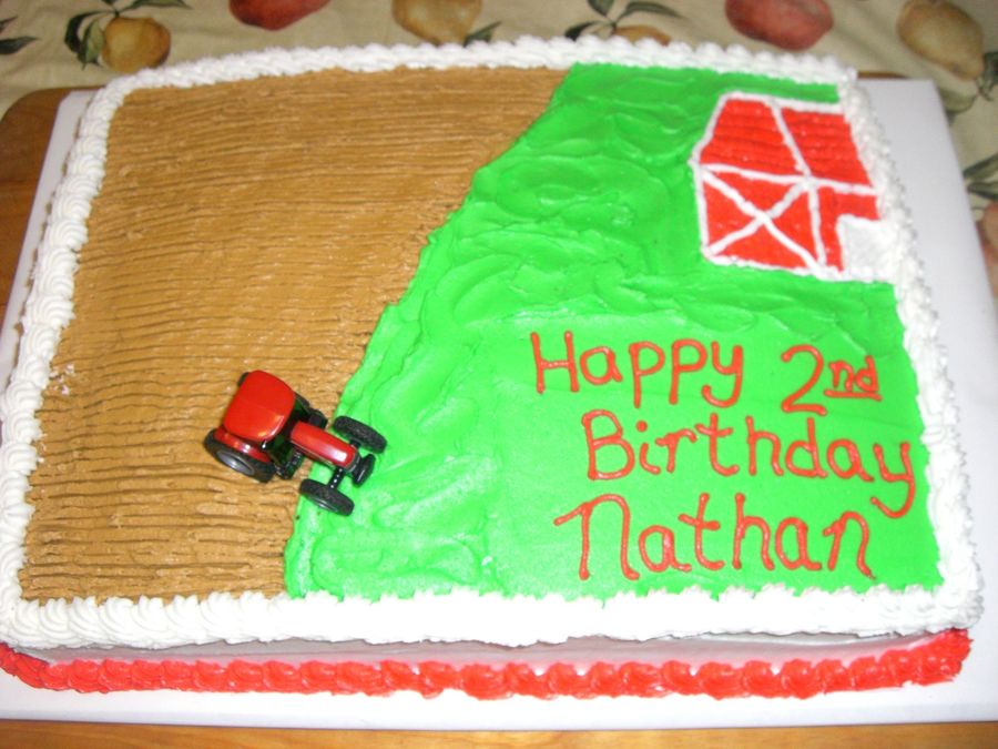 Farming Birthday Cake - CakeCentral.com
