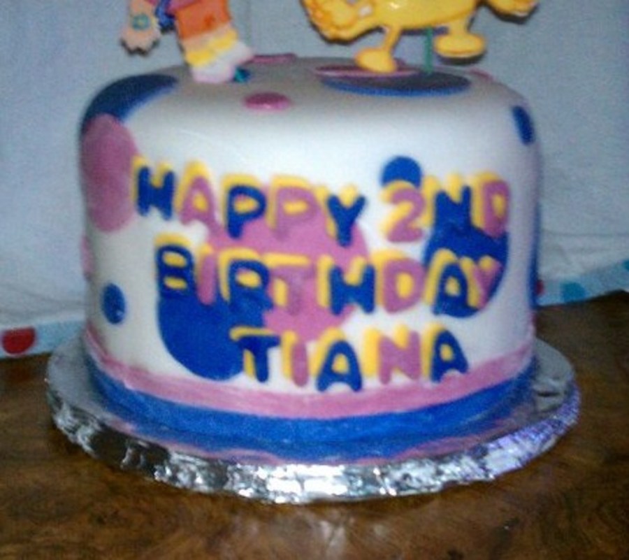 Dora And Wubbzy Play Kickity Kick Ball - CakeCentral.com