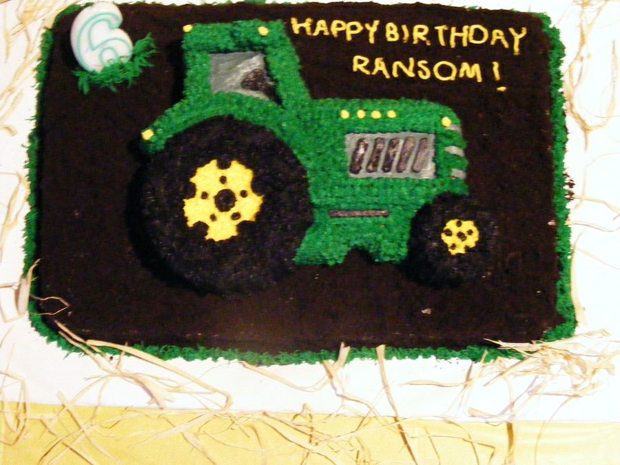 Tractor Cake - CakeCentral.com