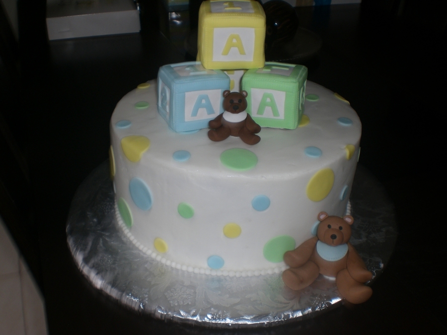 Baby Blocks Cake - CakeCentral.com