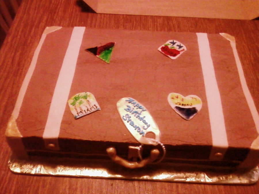 Suitcase Cake - CakeCentral.com