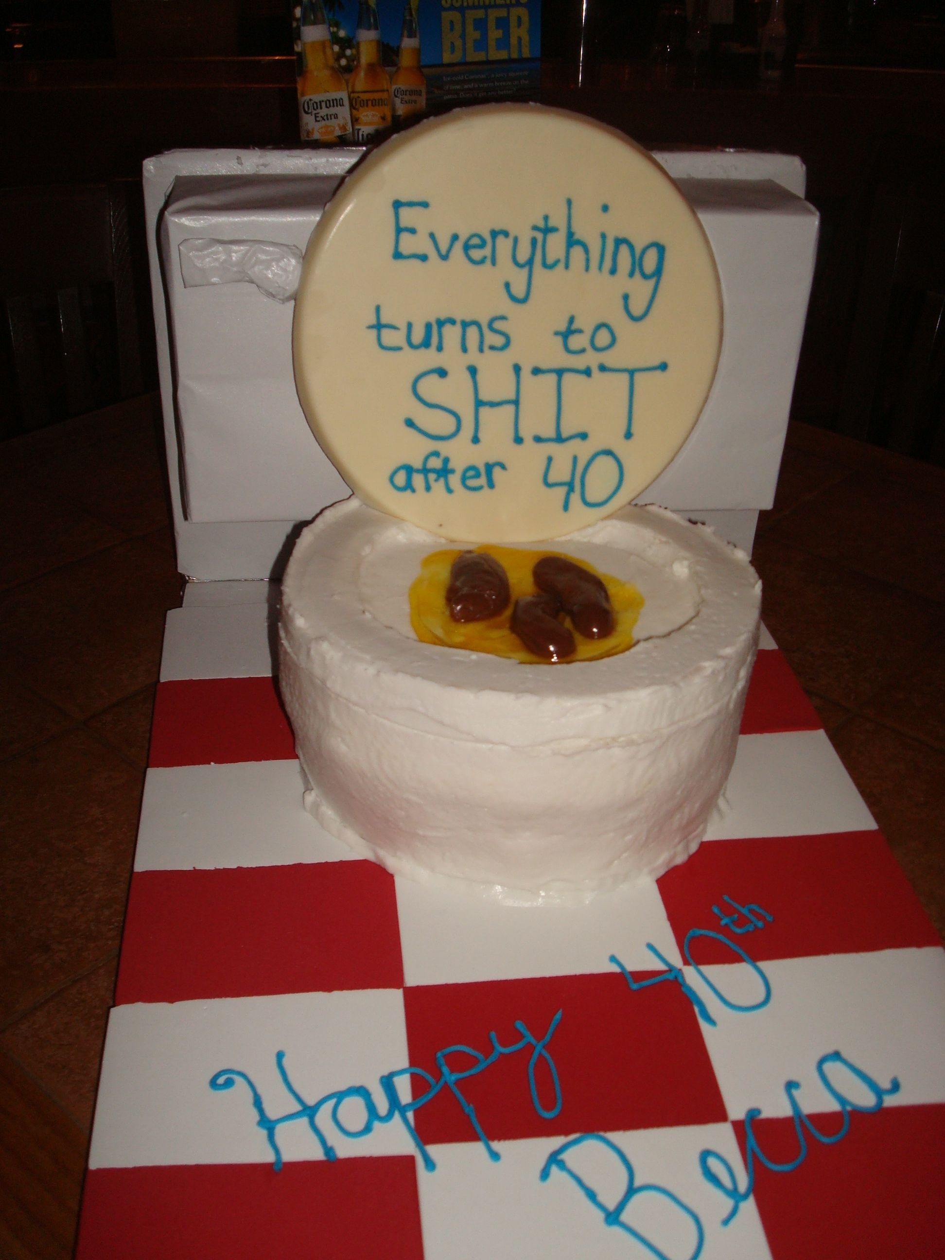 Toilet Cake - CakeCentral.com