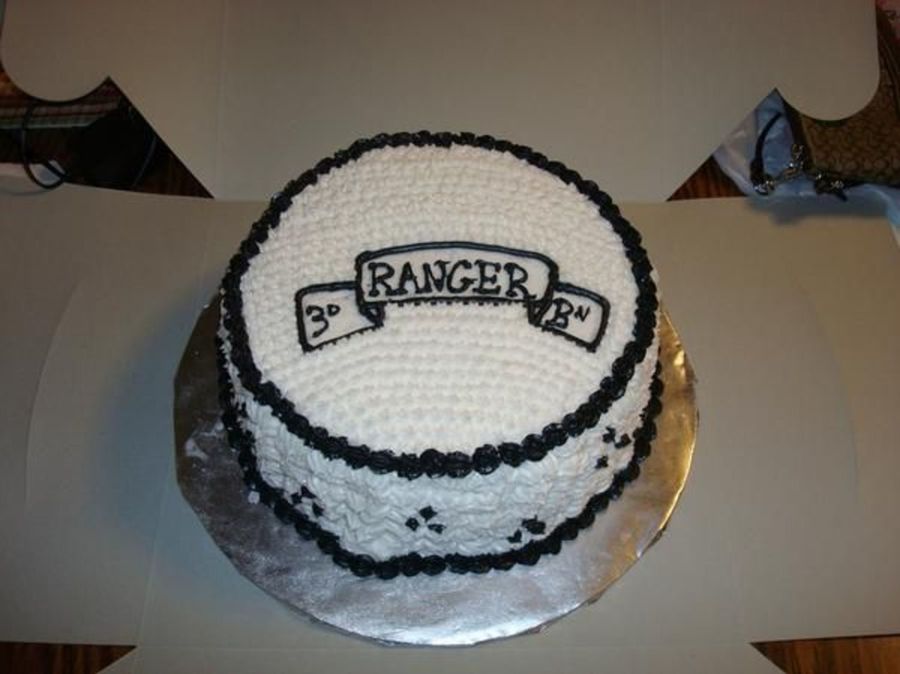 Army Ranger Birthday Cake - CakeCentral.com