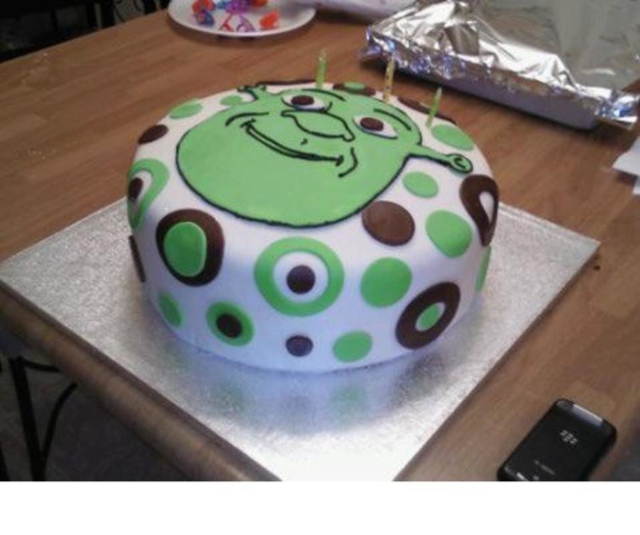 Shrek Cake - CakeCentral.com