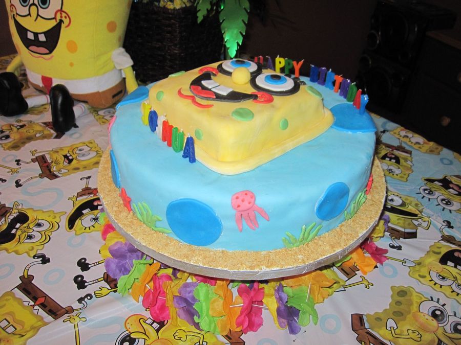 Spongebob Squarepants Cake - CakeCentral.com