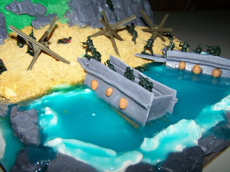 D Day Birthday Cake - CakeCentral.com