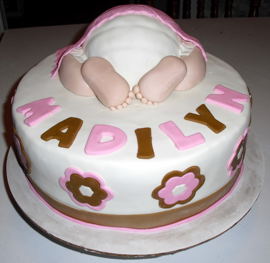 Baby Feet Cake - CakeCentral.com