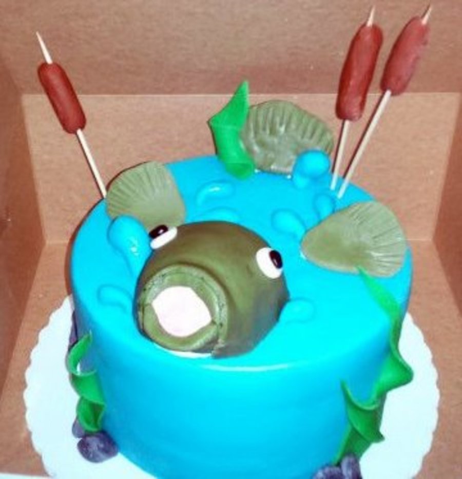 Fisherman Cake - CakeCentral.com