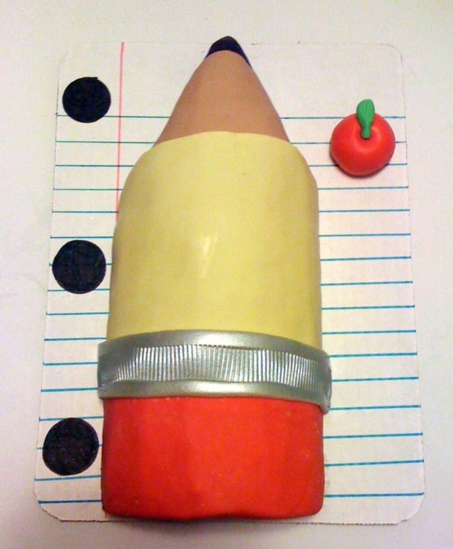 Pencil Cake - CakeCentral.com