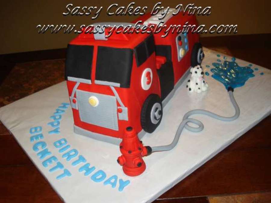 Fire Engine - CakeCentral.com