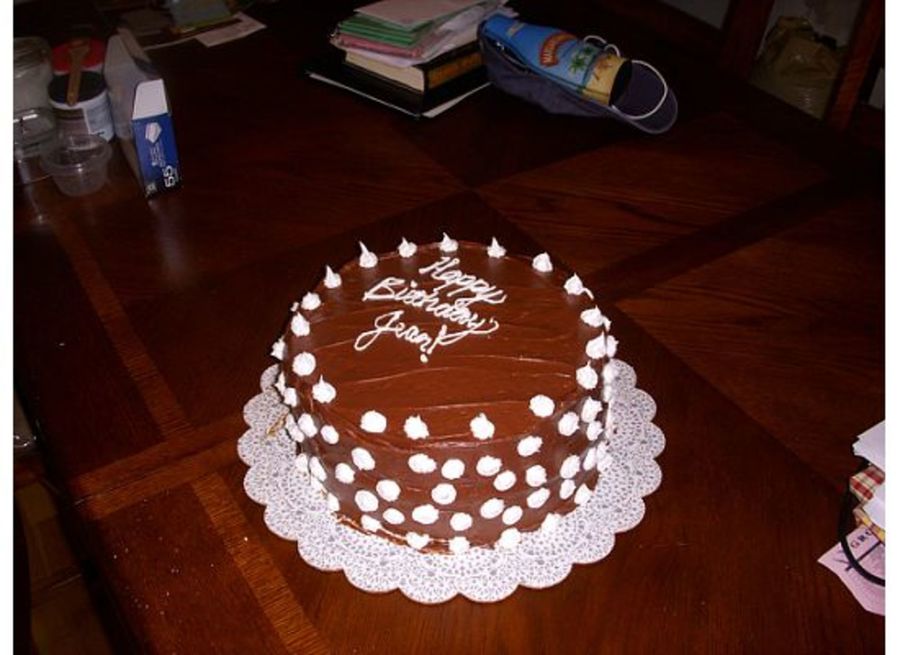 Jean's Birthday Cake - CakeCentral.com