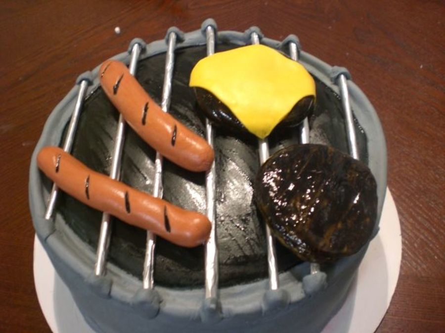 Bbq Grill Cake - CakeCentral.com